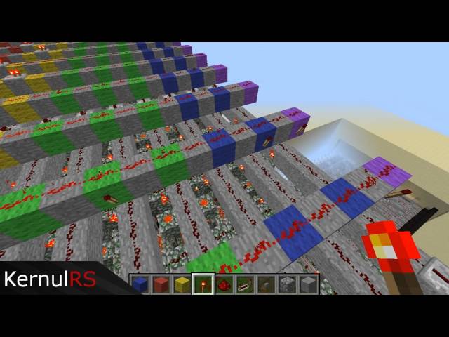 Beta 1.4_01 16 Bit CPU Minecraft Map