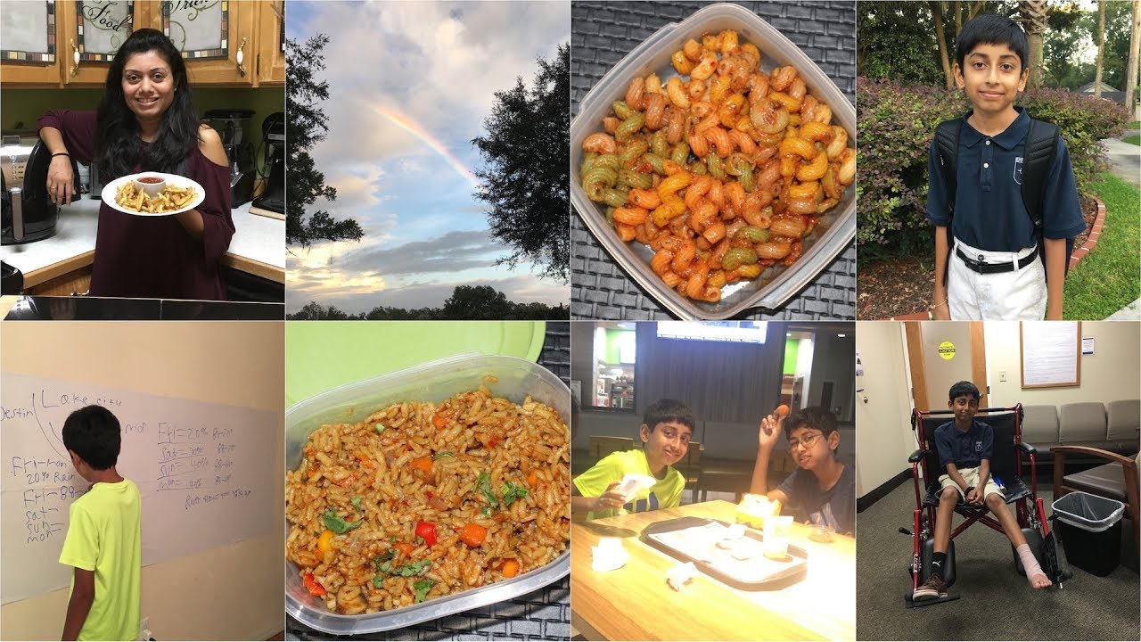 Weekdays with Boy's School Routine Video Recipe | Indian Mother Routine