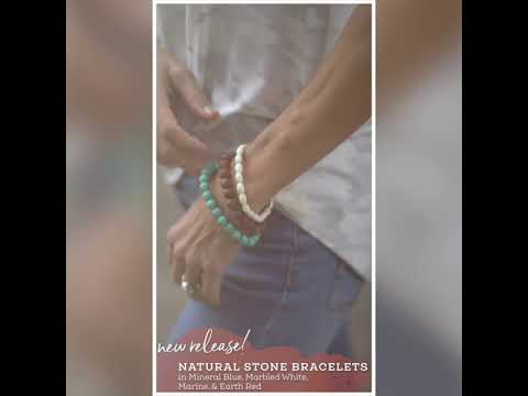 Grace & Lace: Natural Stone Bracelet