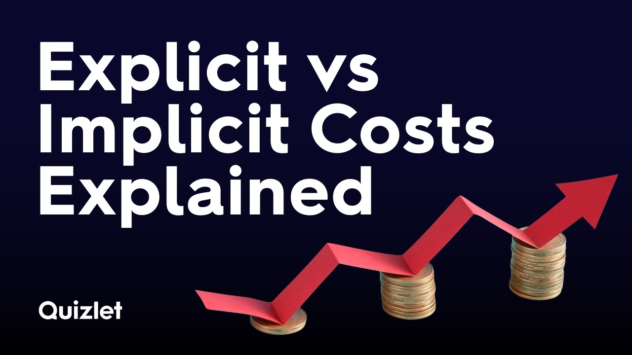 Explicit vs Implicit Costs Explained | Microeconomics and Opportunity Cost