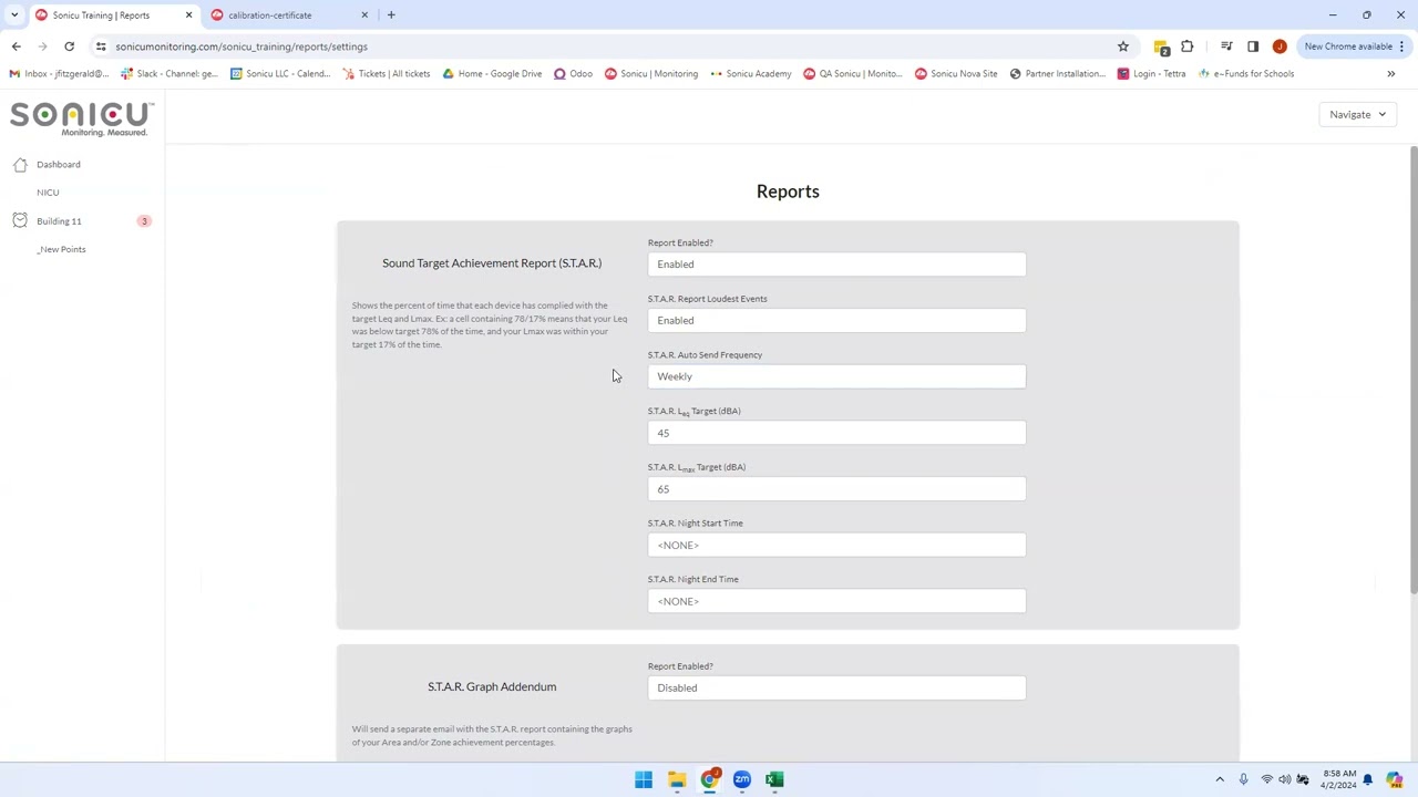 Admin User Training: How to enable the S.T.A.R. Report