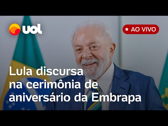 Lula e ministro da Agricultura participam de evento da Embrapa