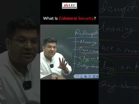 "What is Collateral Security? | Collateral Meaning | Personal Finance Explainer | By Nitesh ALEC"