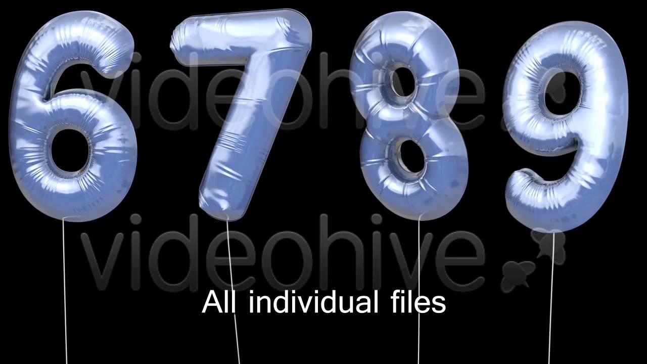 3D Floating Party Balloons HD