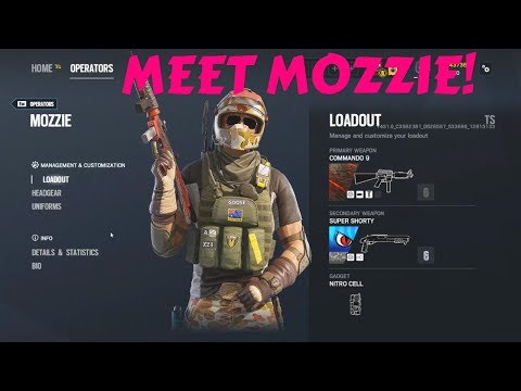 MEET MOZZIE! - R6 Academy - Rainbow Six Siege