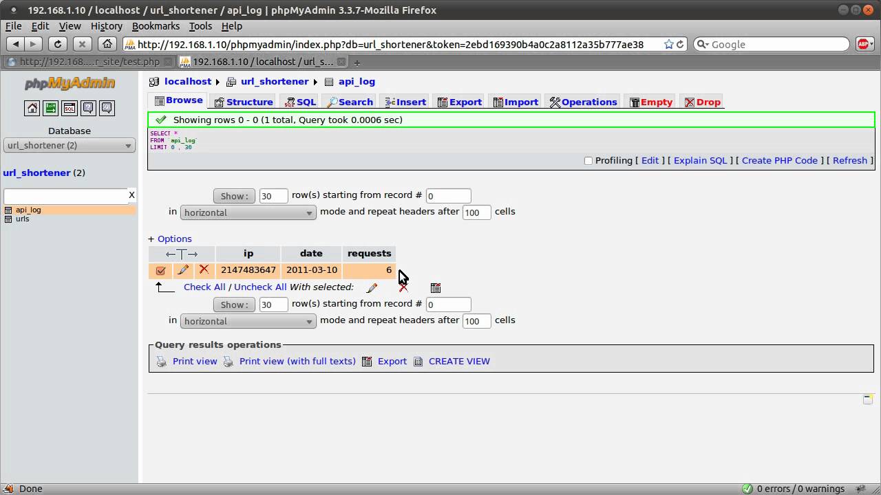 PHP Tutorial: Developer API [part 00]