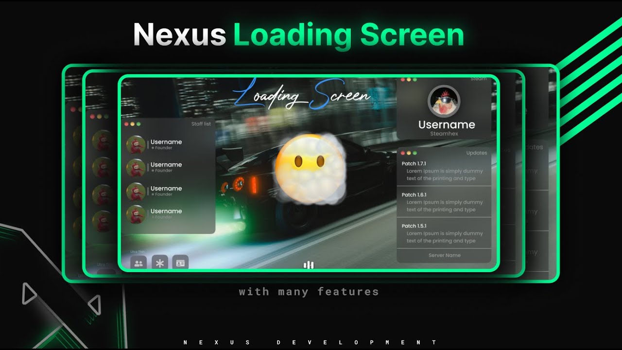 [Standalone] Nexus Loading Screen (mac os theme) - Releases - Cfx.re ...