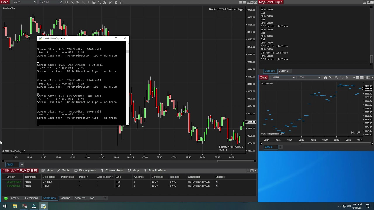 Options Python Trading Algo