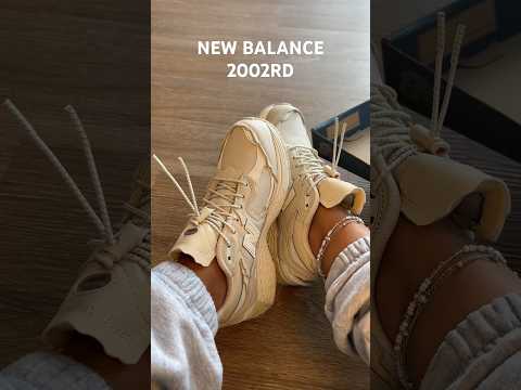 Unboxing new balance 2002rd on feet #2002r #sneakers #shorts