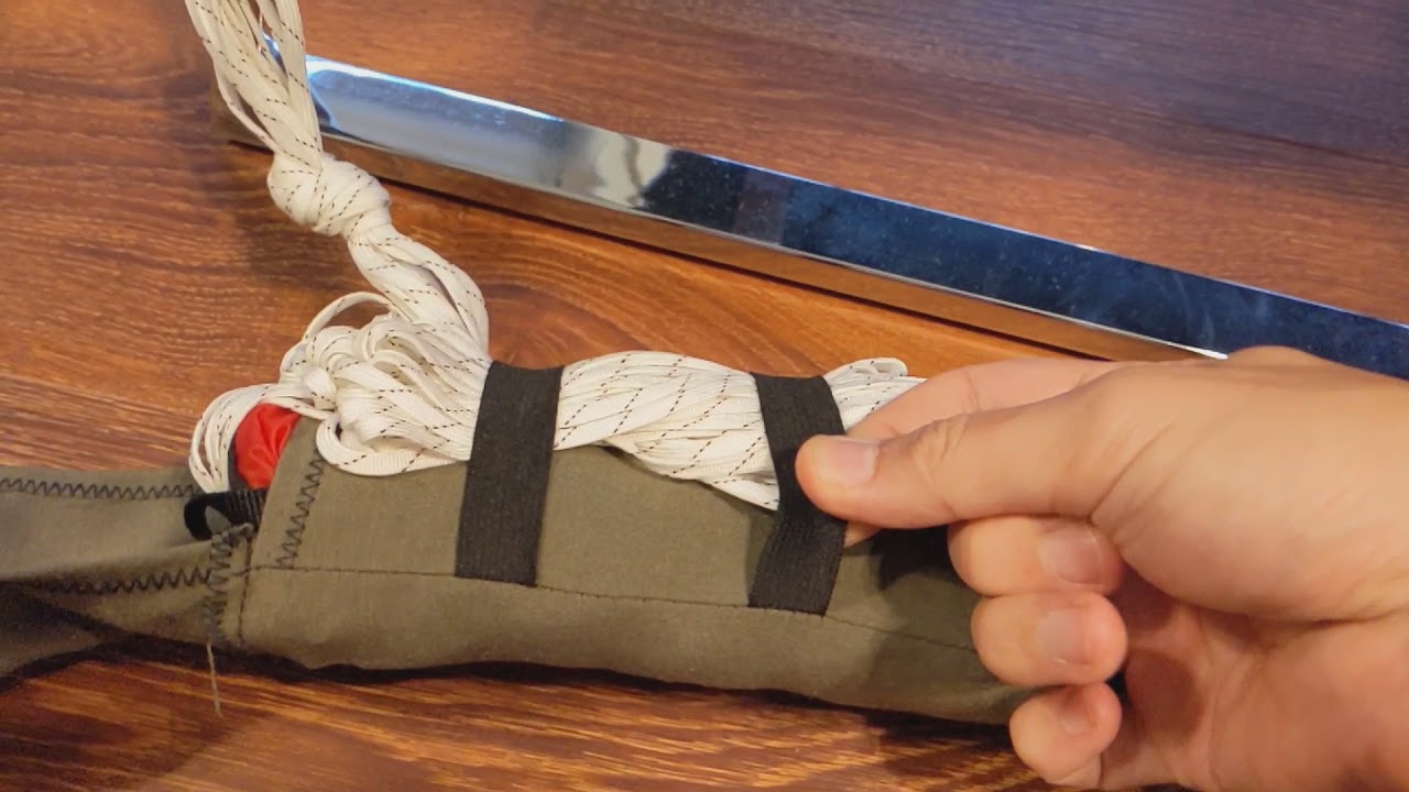 Deployment bag demonstration