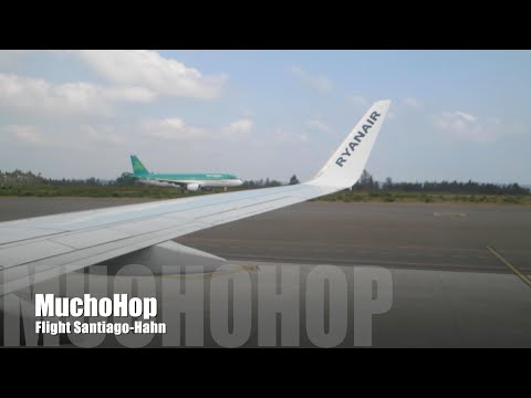Flight Santiago de Compostela - Frankfurt-Hahn: Description and Talk Through