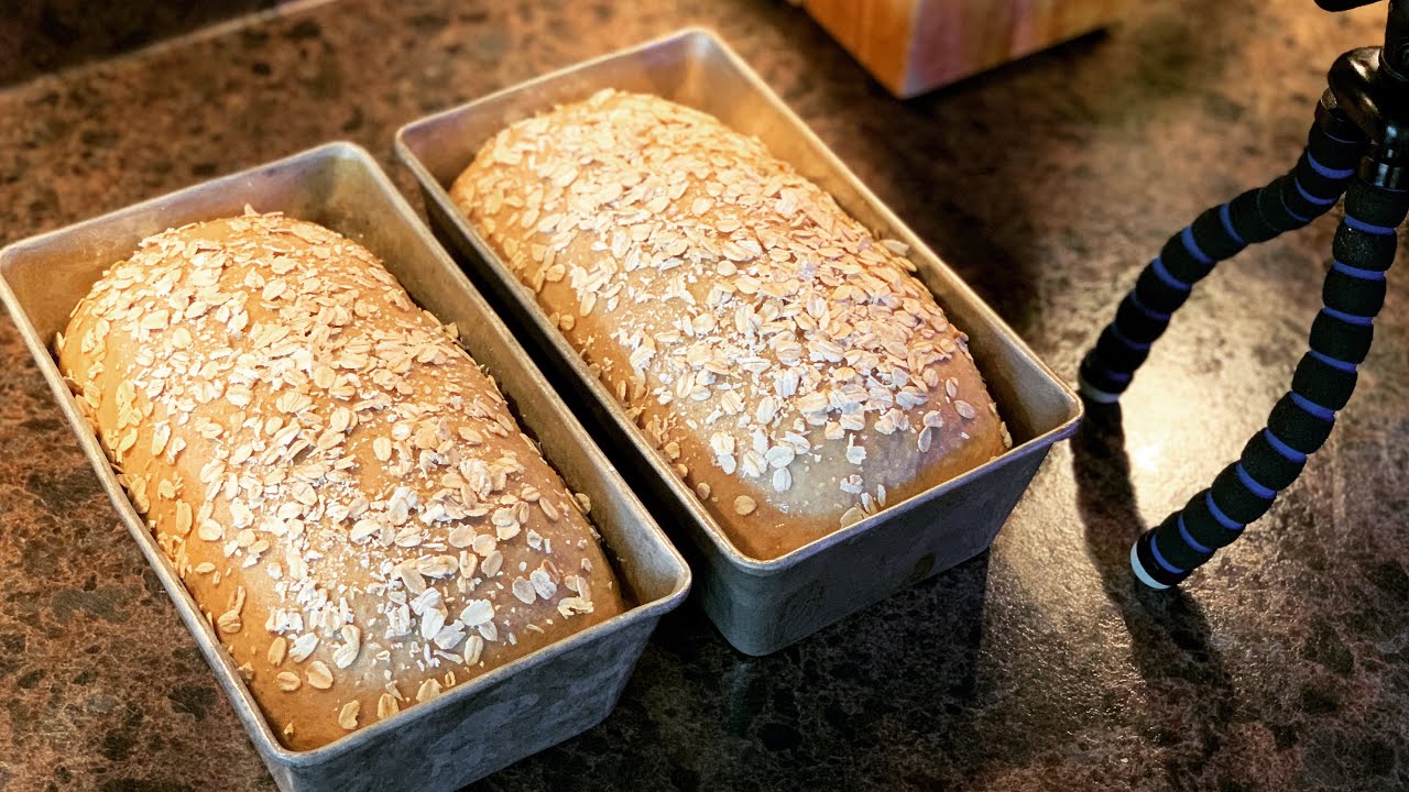 Michigan Maple and Honey Oatmeal Bread ~ The Kneady Homesteader