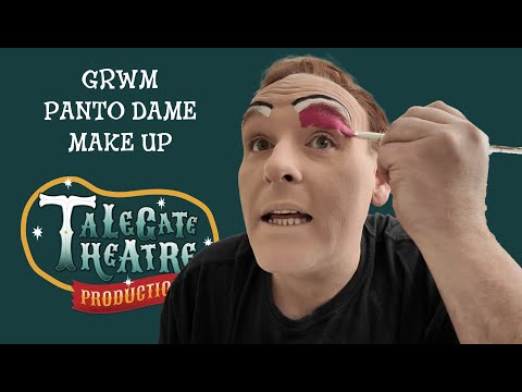 Pantomime Dame Make Up Tutorial | TaleGate Theatre | Self Titled (Minor) Celebrity of Yorkshire