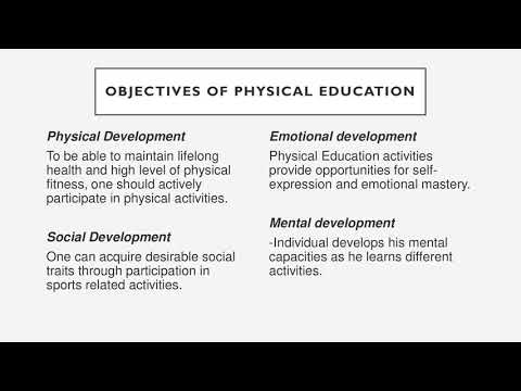 Core Concepts of Physical Education (What is PE?)
