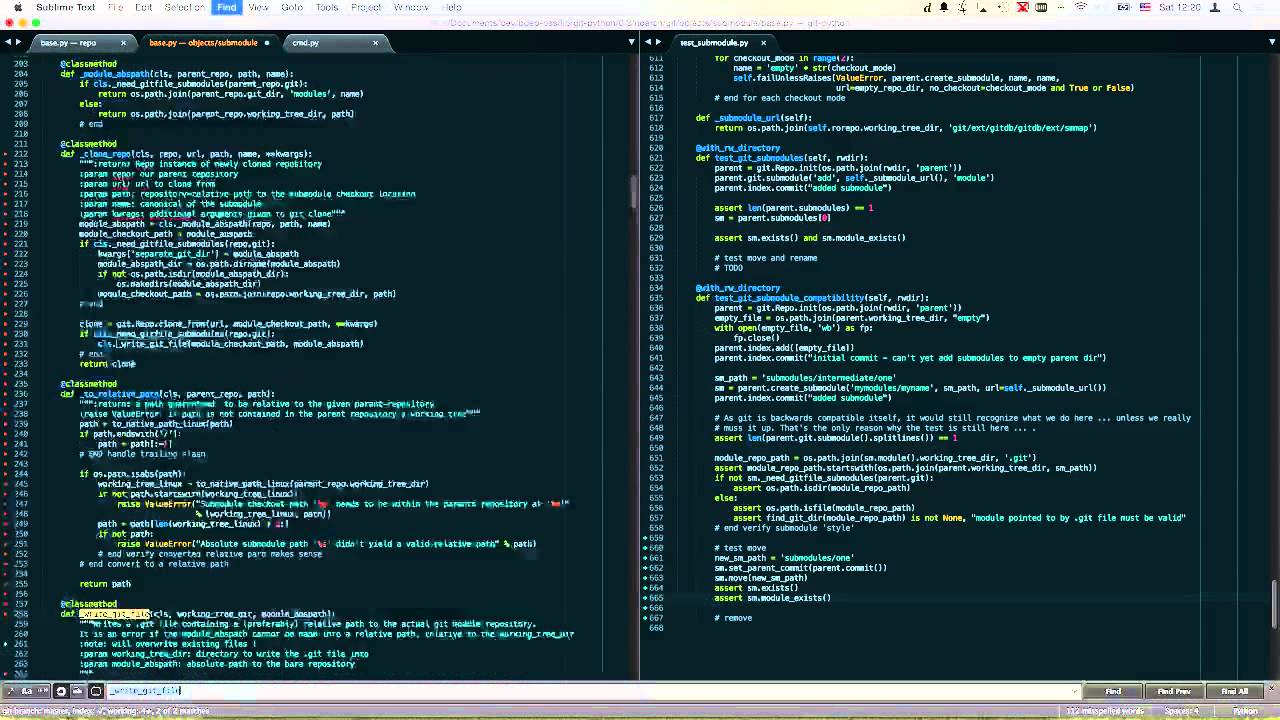 step four towards fixing git-python submodules