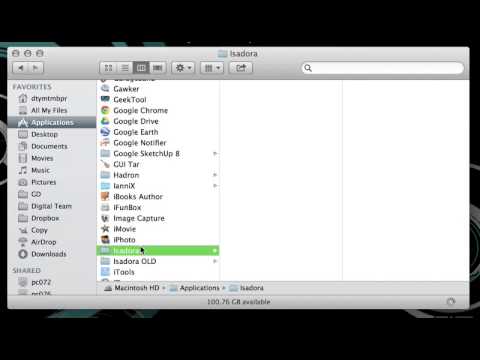 How to add a custom Plugin into Isadora. | Graham Thorne
