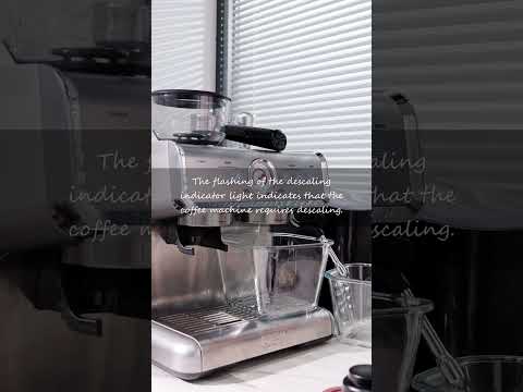 Ultima Cosa Espresso Machine: Flashing descaling light keep blinking #espresso #espressomachines