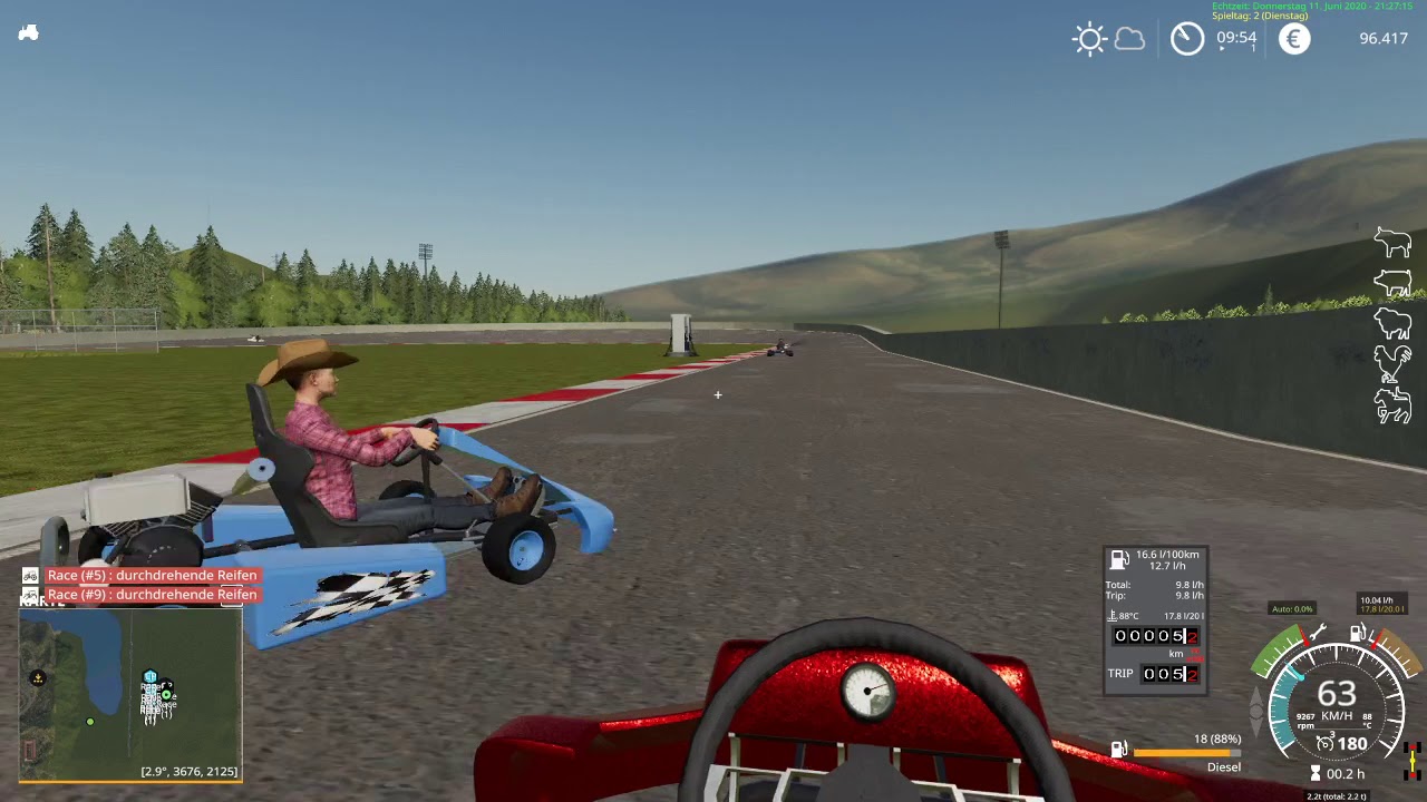 FS19 GoKart from original Author! - FS 19