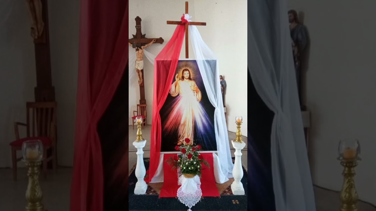 ideas para el altar de la divina misericordia