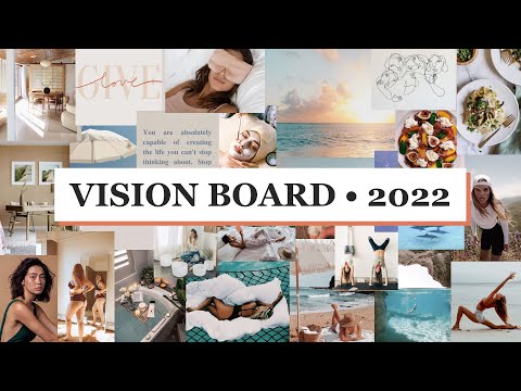 Creating a 2022 Vision Board | FI/RE Lifestyle Design • Millennial Money Honey