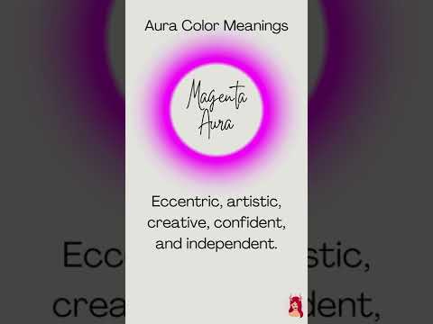 Magenta Aura Color Meaning