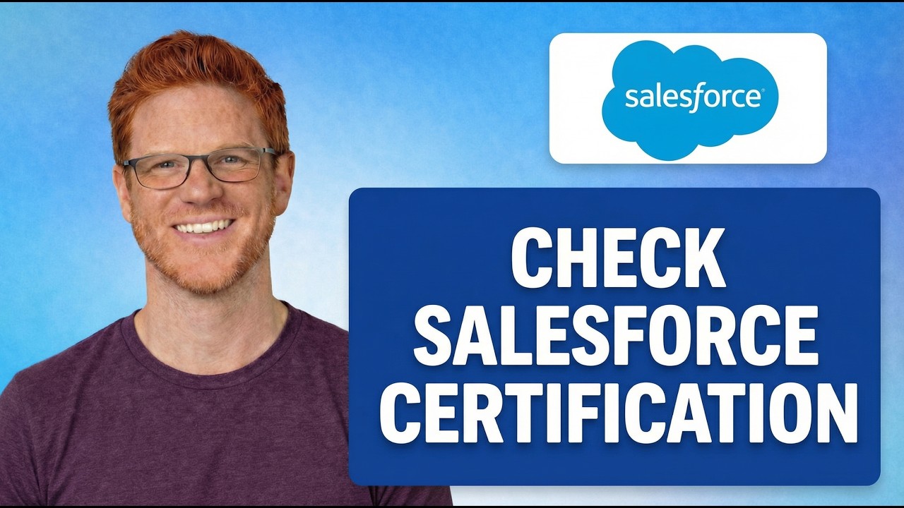 How to Check My Salesforce Certification [EASY STEPS]