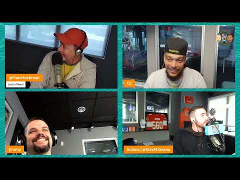 Channing Crowder shows off his elite broadcasting skills for a CEO today | Hoch and Crowder Show