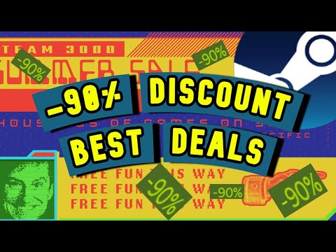 -90% Best Games Highly Discounted | Steam Summer Sale 2022 | Indie Games, AAA Games