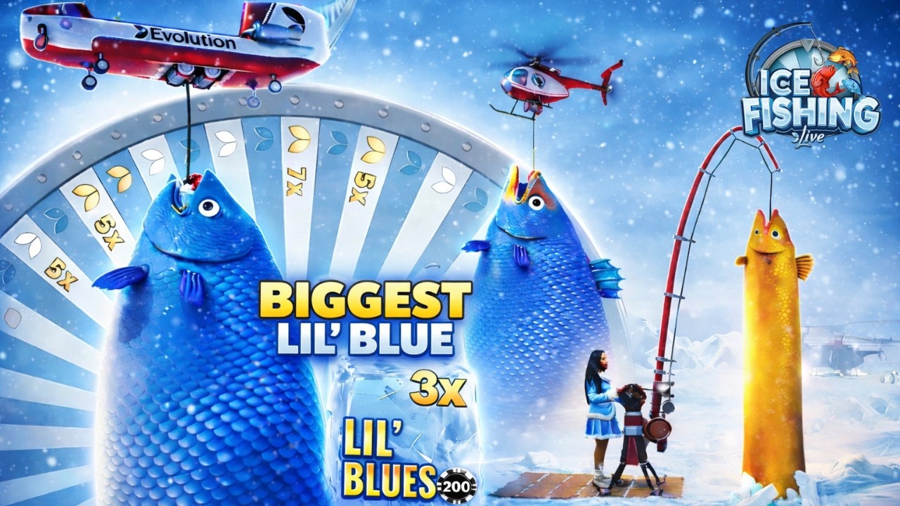 Ice Fishing for the Biggest Lil Blue Possible 😱😱