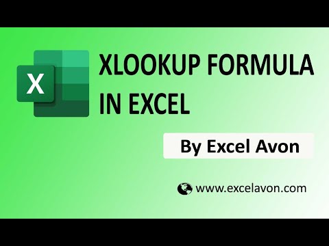 How to Use XLOOKUP Formula in Excel - Excel Avon