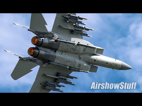Aircraft Arrivals and Airshow Practices - St Louis Airshow 2024