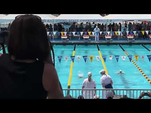 05/16/2025 CIF State Championship - 200IM 1:59.59 (lane 6 black cap)