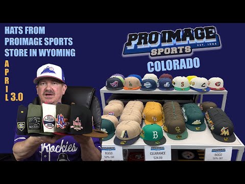 FITTED HATS FROM PROIMAGE SPORTS COLORADO STORE IN CHEYENNE, WYOMING!APRIL EDITION 3.0 #fitted #hat