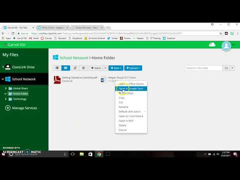 ClassLink Network File Access