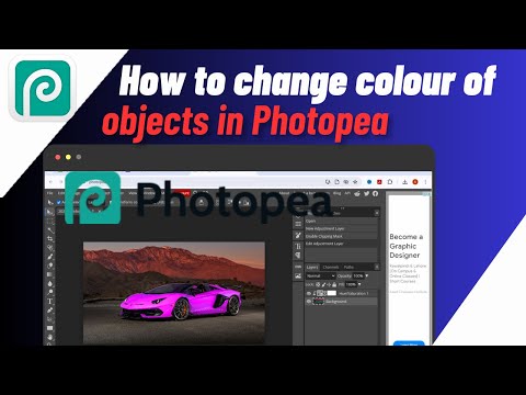 How To Change Color Of Object In Photopea | Easy Guide