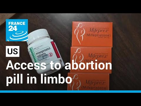 US access to abortion pill in limbo after competing rulings • FRANCE 24 English