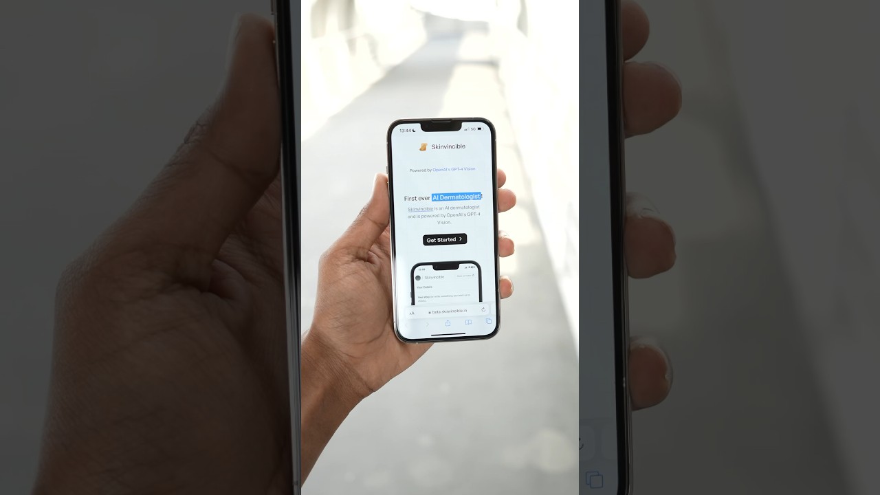 Cool AI Skincare Tool!