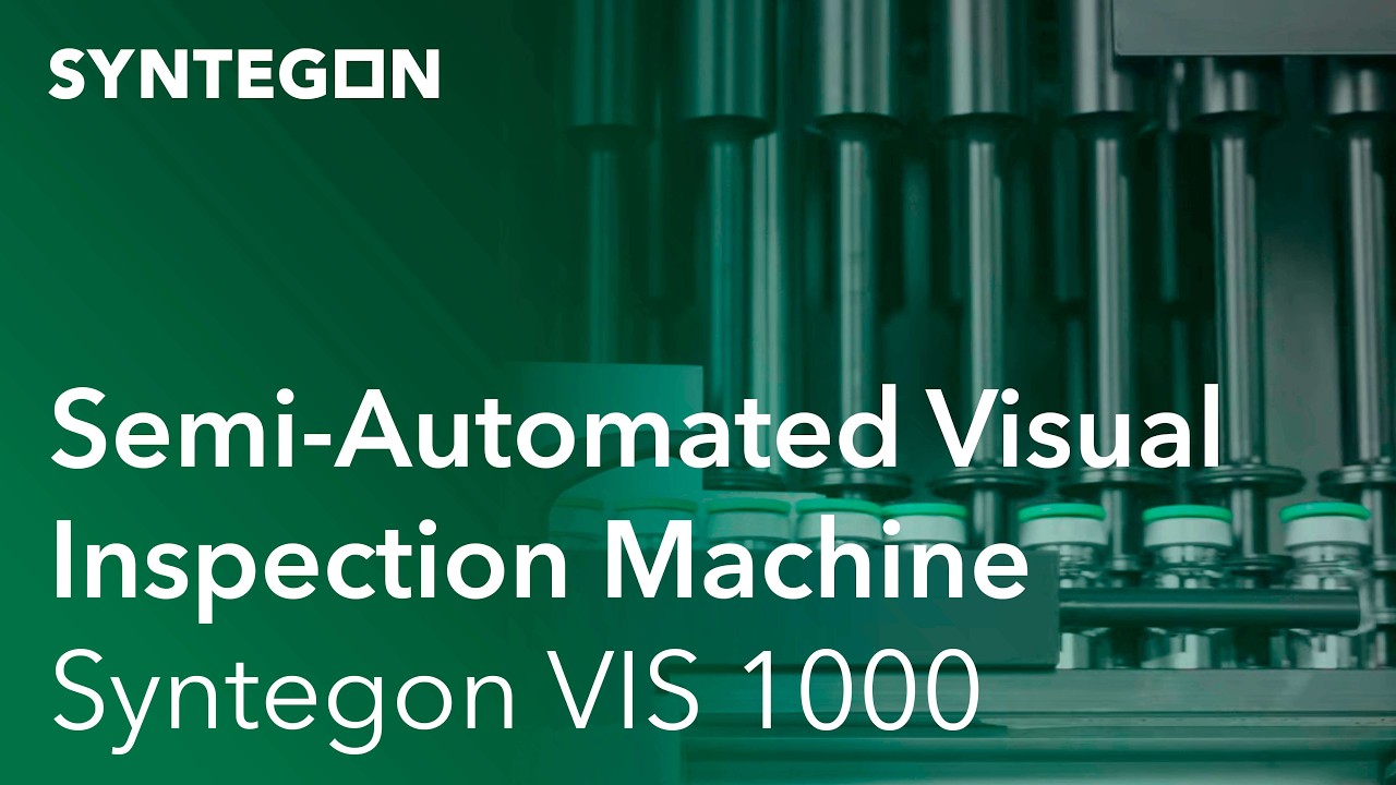 Semi-Automated Visual Inspection Machine | Syntegon VIS 1000