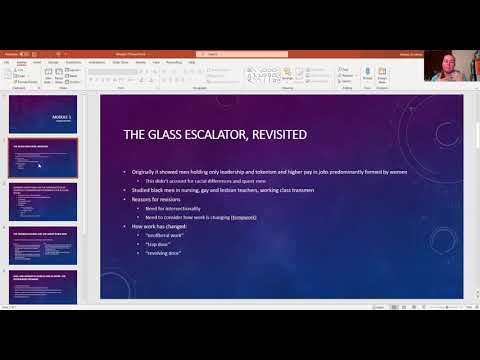 The glass escalator, revisited
