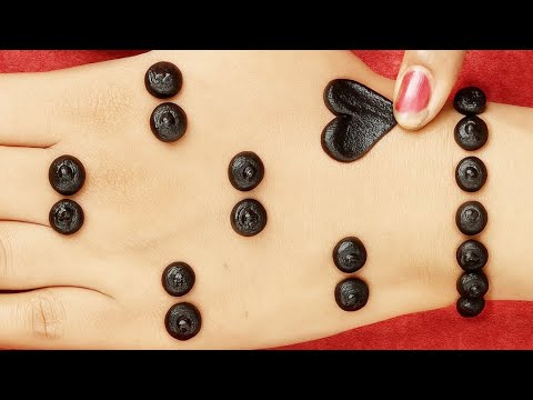 DOT TRICK -Very beautiful stylish mehndi design with | easy arabic mehndi | mehndi ka design|mehndi