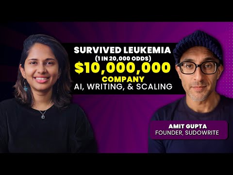 Survived leukemia & started 3 companies | Amit Gupta | the curious maverick show