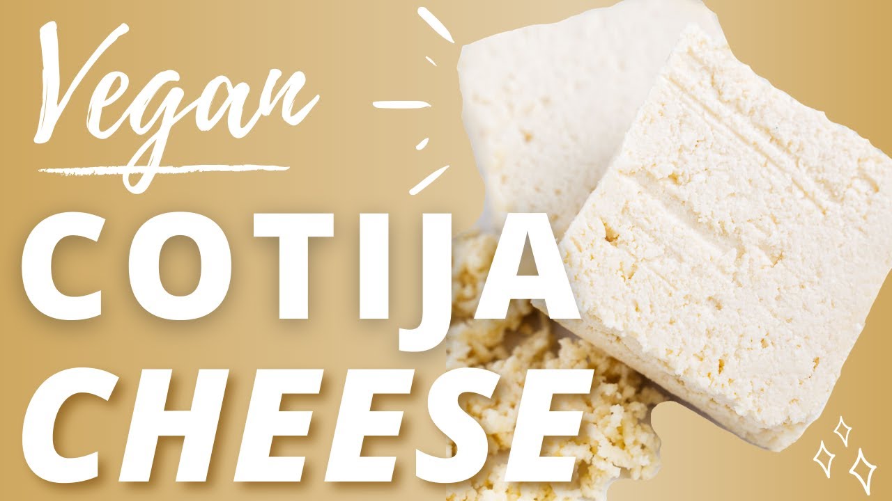 EASY Vegan Cotija Cheese (Only 6 Ingredients)
