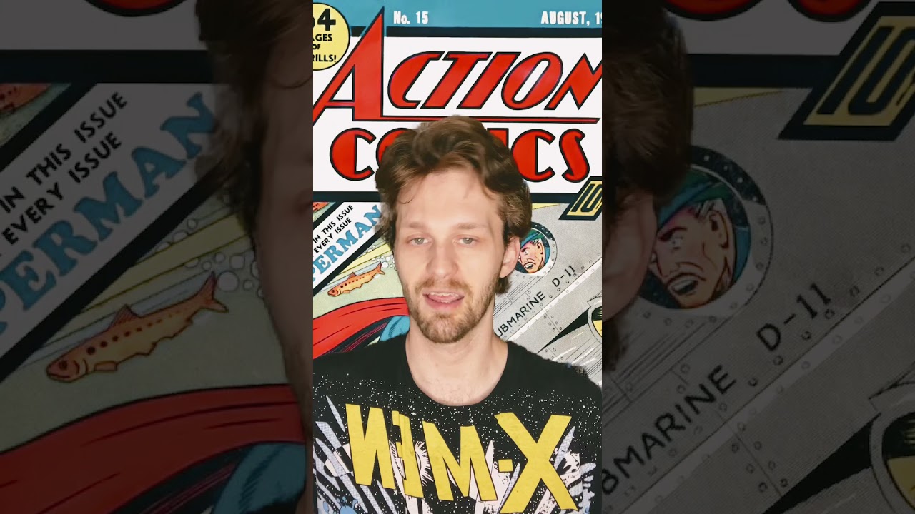 Action Comics 15 in 17 seconds #superman #comicbooks #shorts #dccomics #comics #actioncomics #shorts