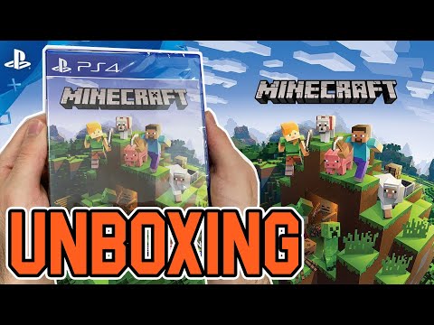 Minecraft Starter Collection (PS4) Unboxing