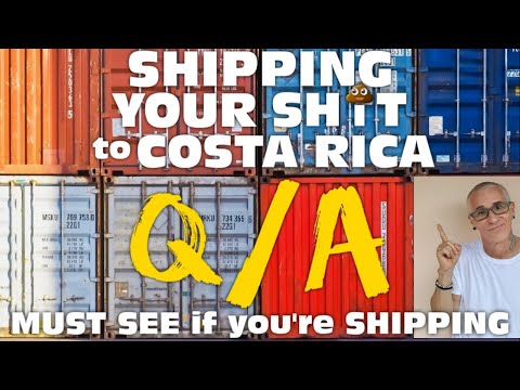 Shipping Container to Costa Rica the 101 Cars 🚗 Household Goods, 💲Price💲