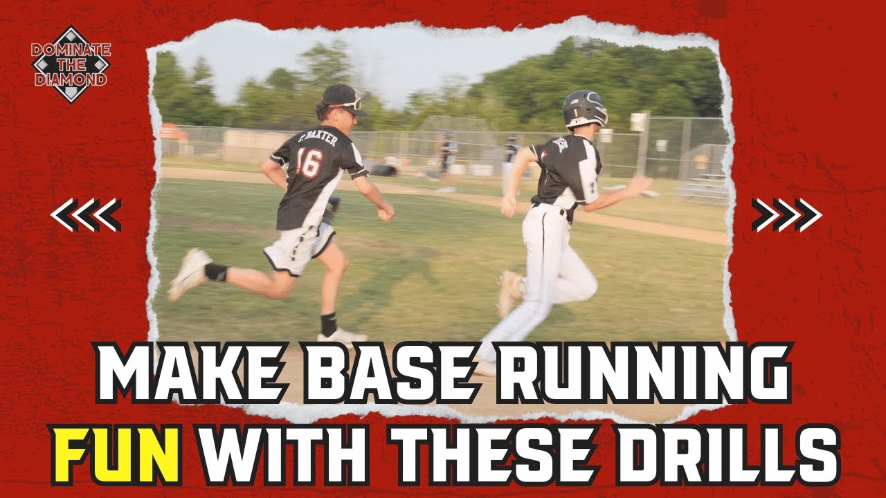 Simple Base Running Drills for Your Youth Baseball Practice