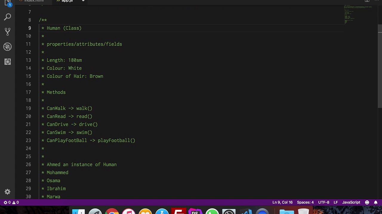 14- JavaScript Object Oriented Programing - Lecture 1