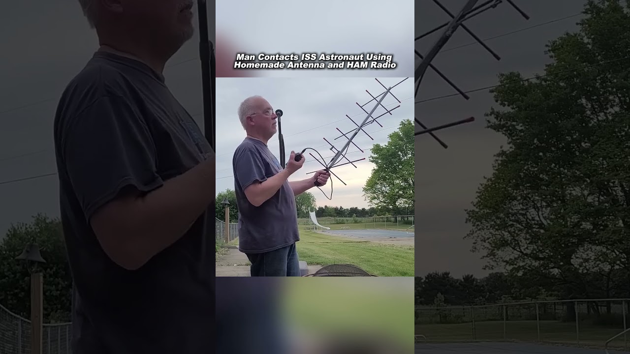 Man Contacts Astronaut Aboard the ISS