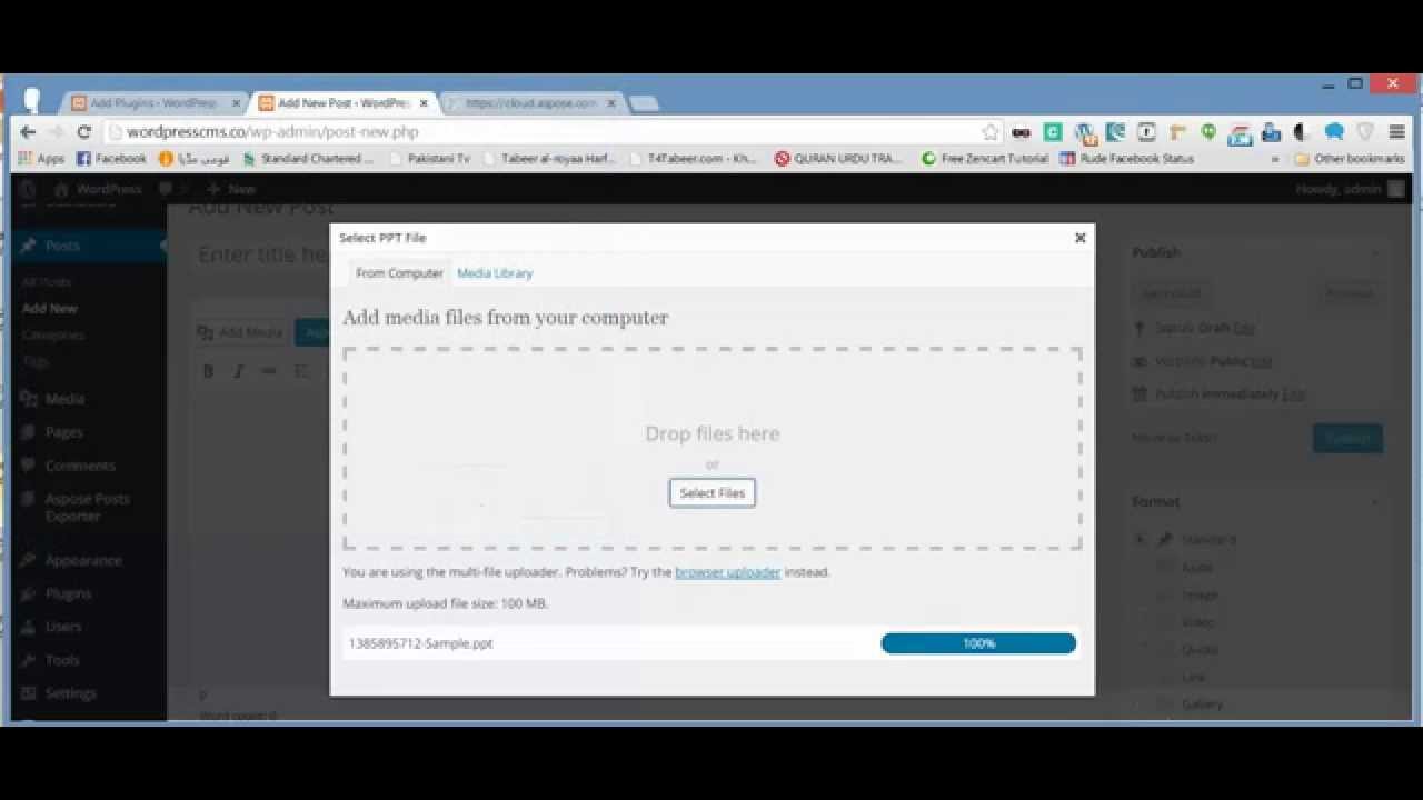 AsposeCloudPresentationImporterPlugin