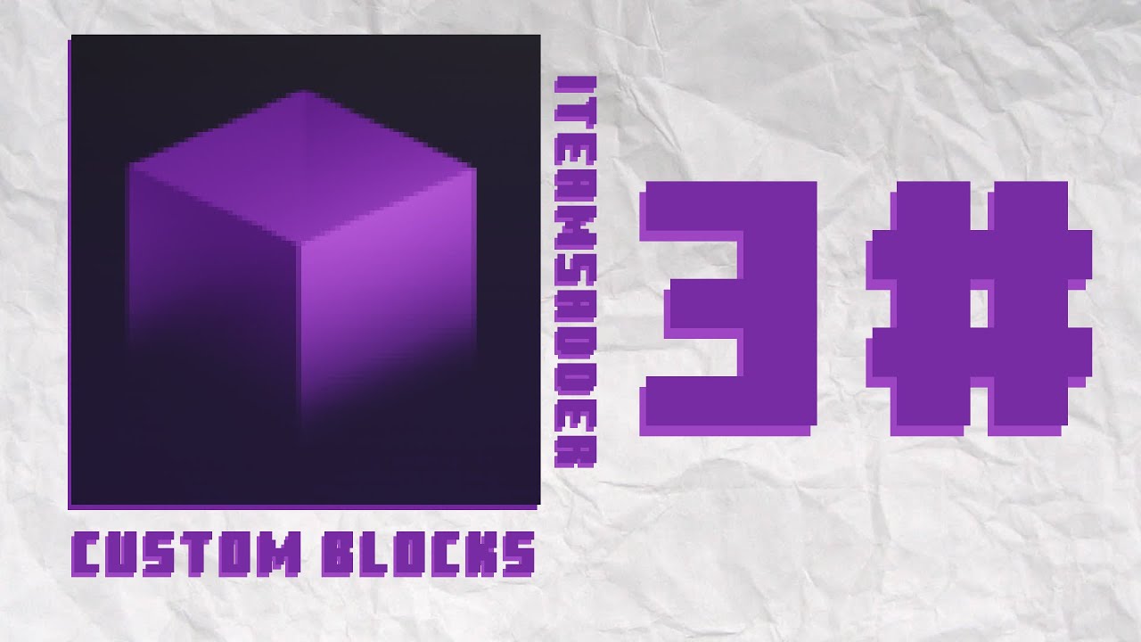 ItemsAdder - Make custom blocks